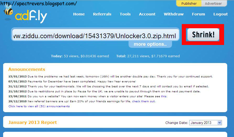 Cara Daftar Adf.ly | Rif-Cyber Official