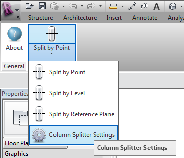 Revit Add-Ons: Free Column Splitter from StrucSoft Solutions (Updated)