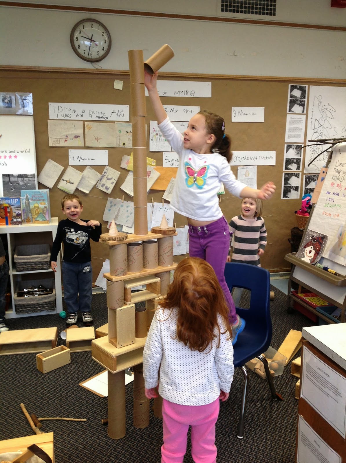 Wonders in Kindergarten: An Inquiry on Towers: Building on Children's ...