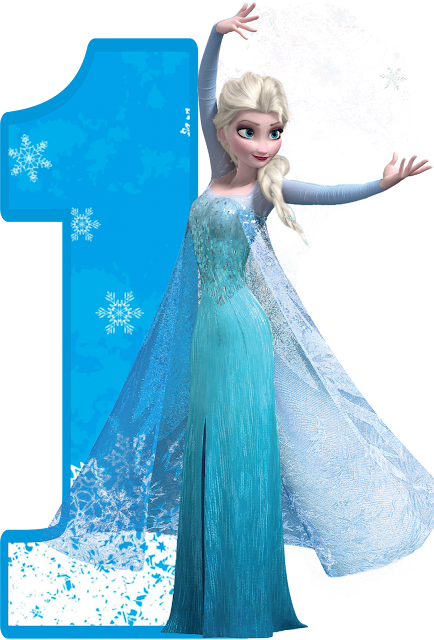 kit Imprimible Frozen Gratis con Etiquetas y Números