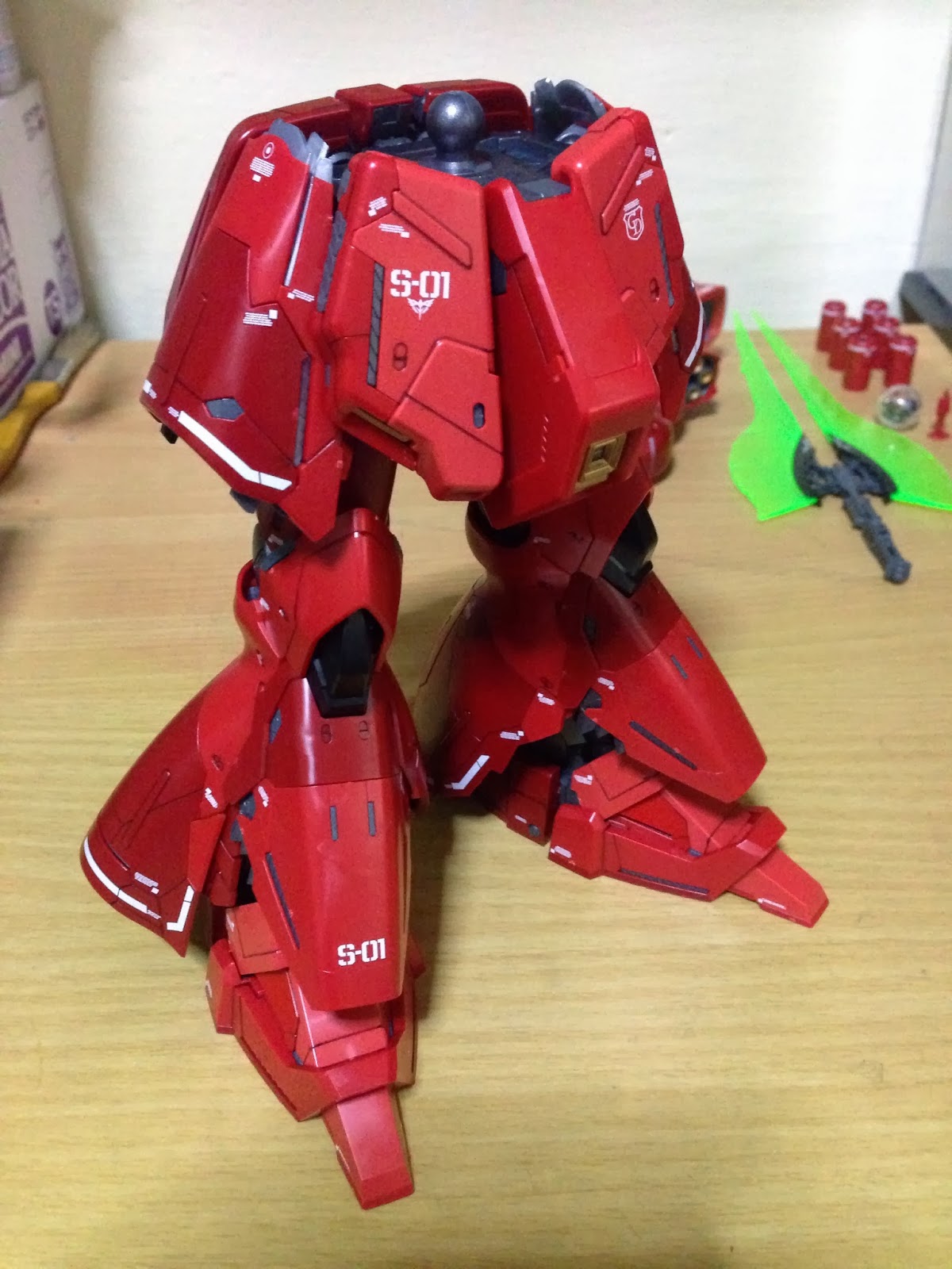 My Gundam Experience: [MG] MSN-04 Sazabi "Ver. Ka" Char Aznable's MS ...