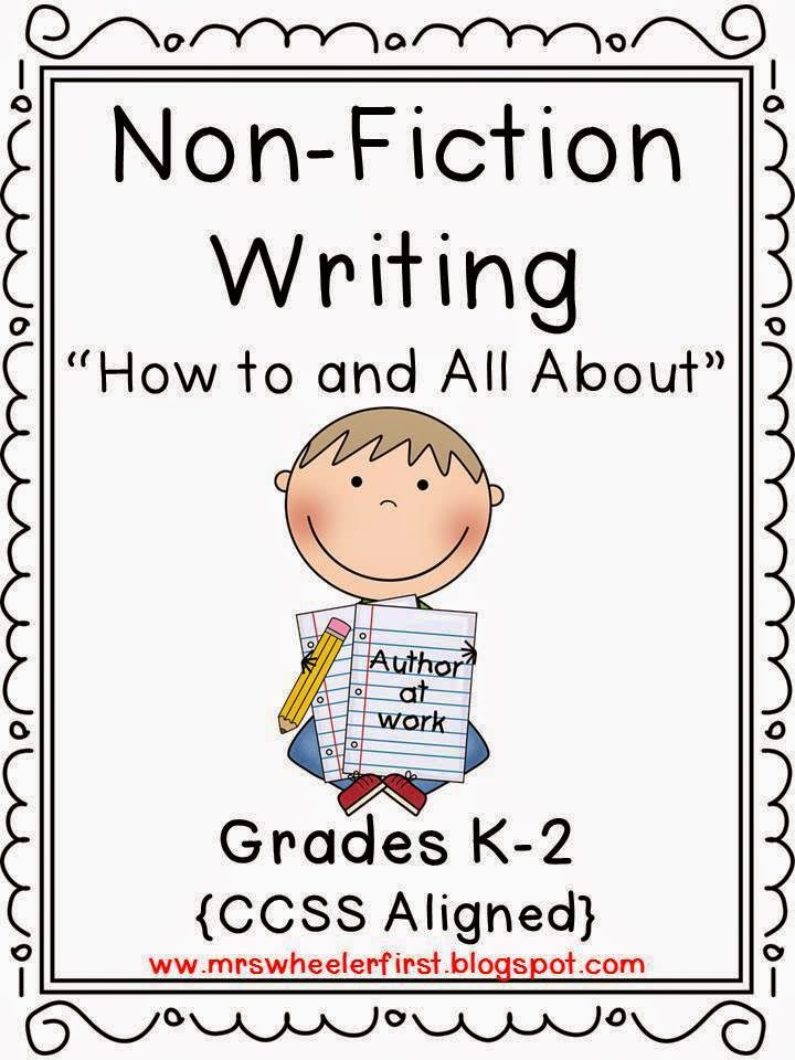 Mrs. Wheeler's First Grade Tidbits: Non fiction