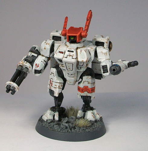 The Zhodani Commando: Showcase: Tau XV8 Crisis Battlesuits