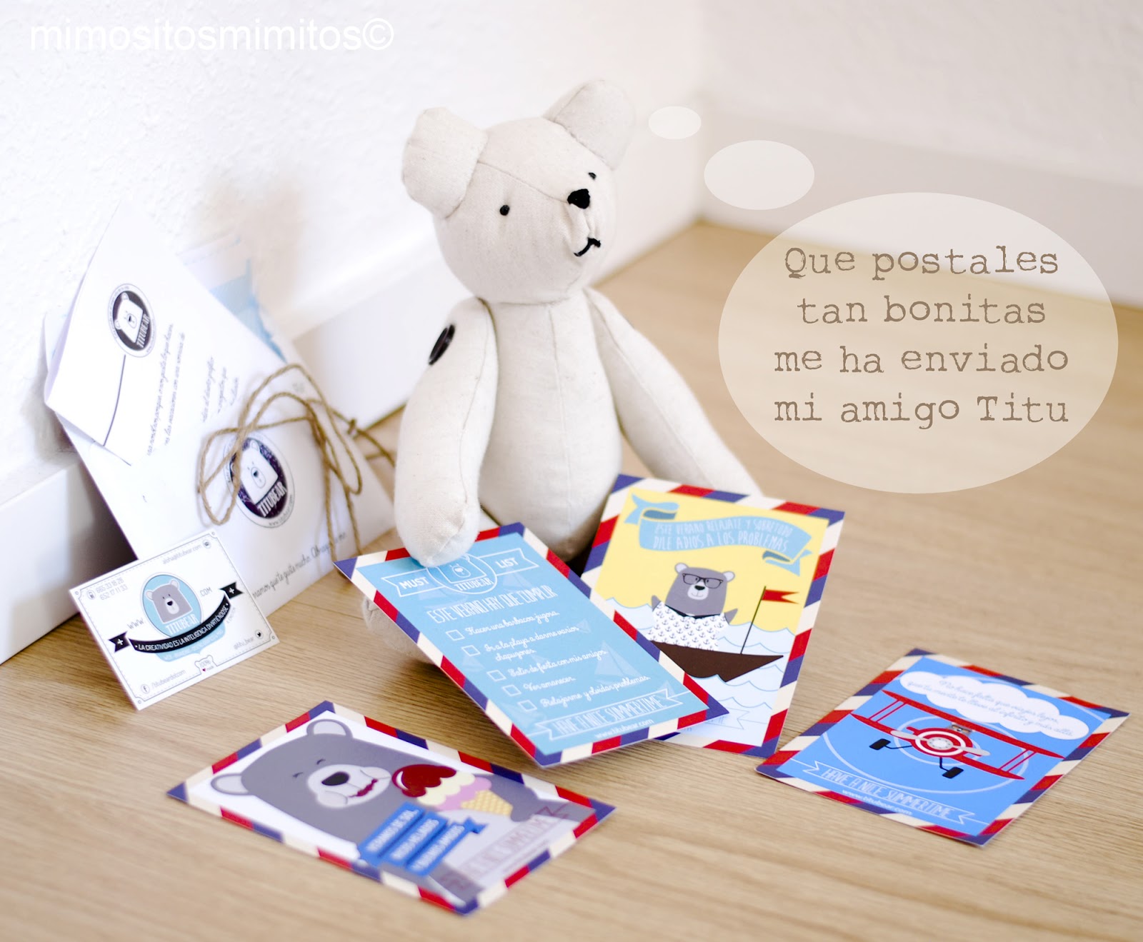 postales molonas para regalar de titubear
