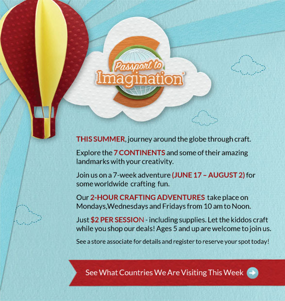 unplugged summer pact and passport to imagination {with michaels ...