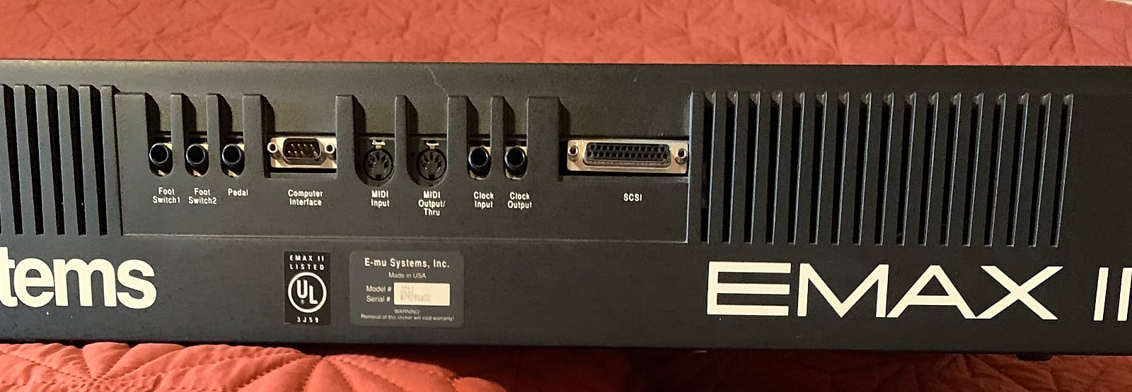 MATRIXSYNTH: E-mu EMax II w/ New Display