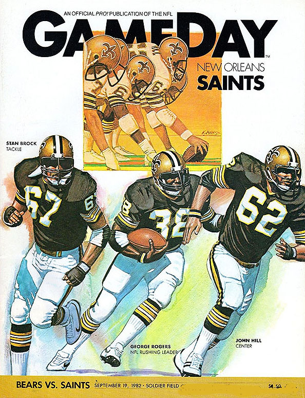Pro Football Journal Presents: NFL Art: 1982 NFL Game Program Art