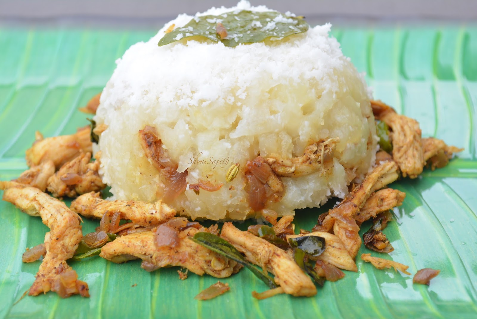 My Cooking Experiments.........: Kappa Puttu With Chicken / Tapioca ...