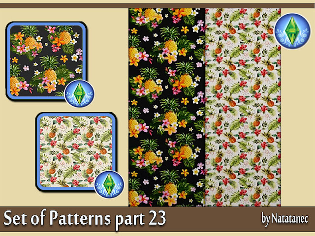 Corporation "SimsStroy": The Sims 3. Set of Patterns part 23.