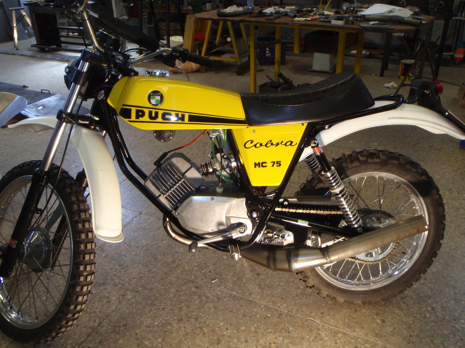 TUN Competición: escape puch cobra mc 75