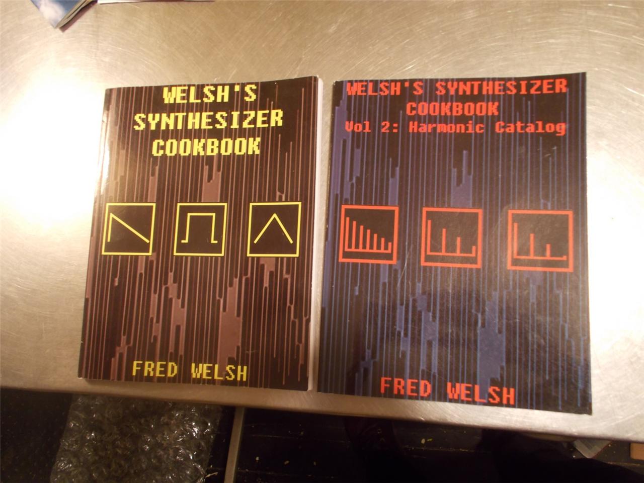 MATRIXSYNTH: WELSH'S SYNTHESIZER COOKBOOK VOLUME 1 AND 2 BY FRED WELSH