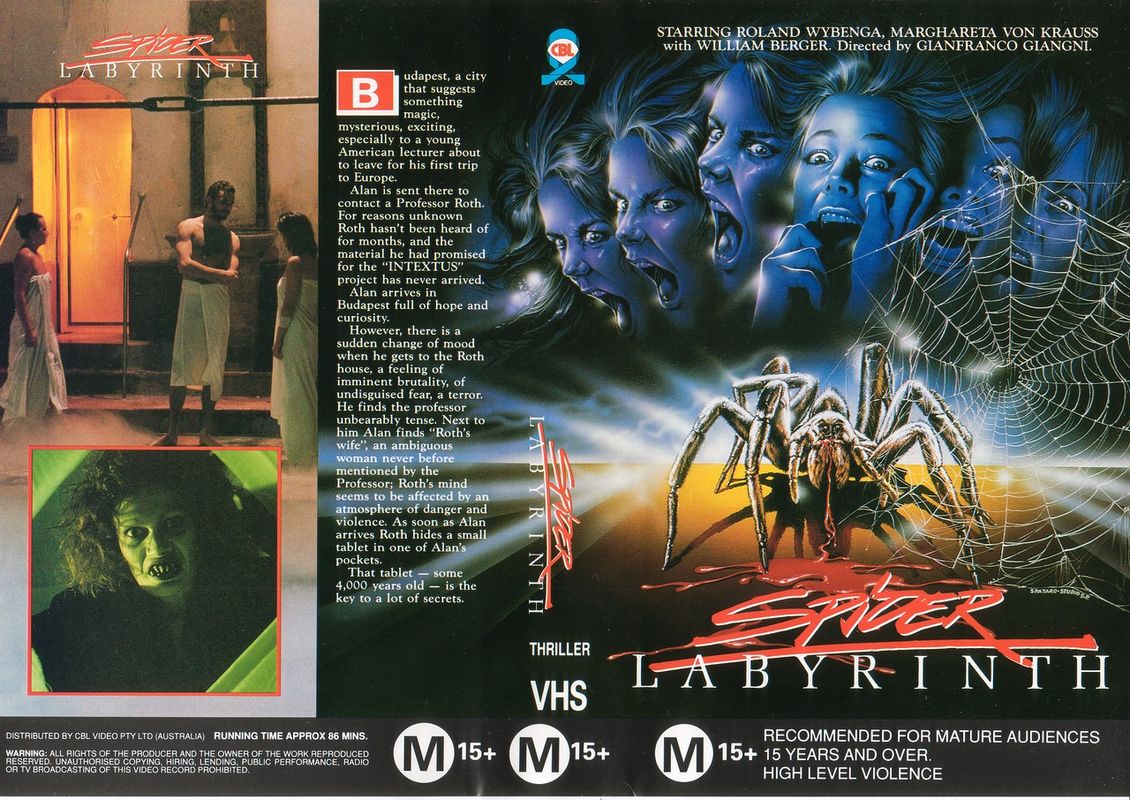 CULTFOREVER: SPIDER LABYRINTH 1988