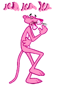 A Pantera Cor de Rosa - Cia dos Gifs