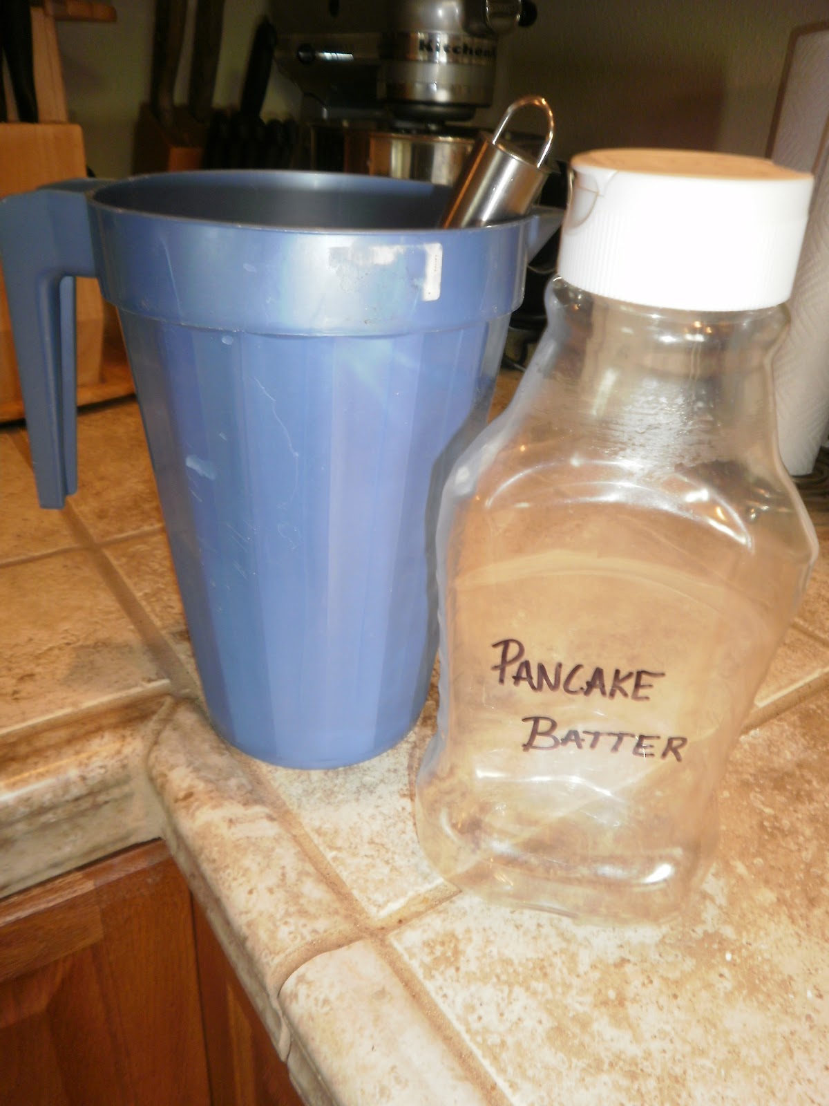 Testing Trendy....1, 2, 3: Pancake Batter Dispenser