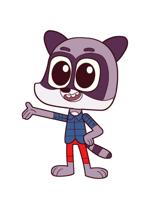 Art of Aaron Hong: Rocky Raccoon