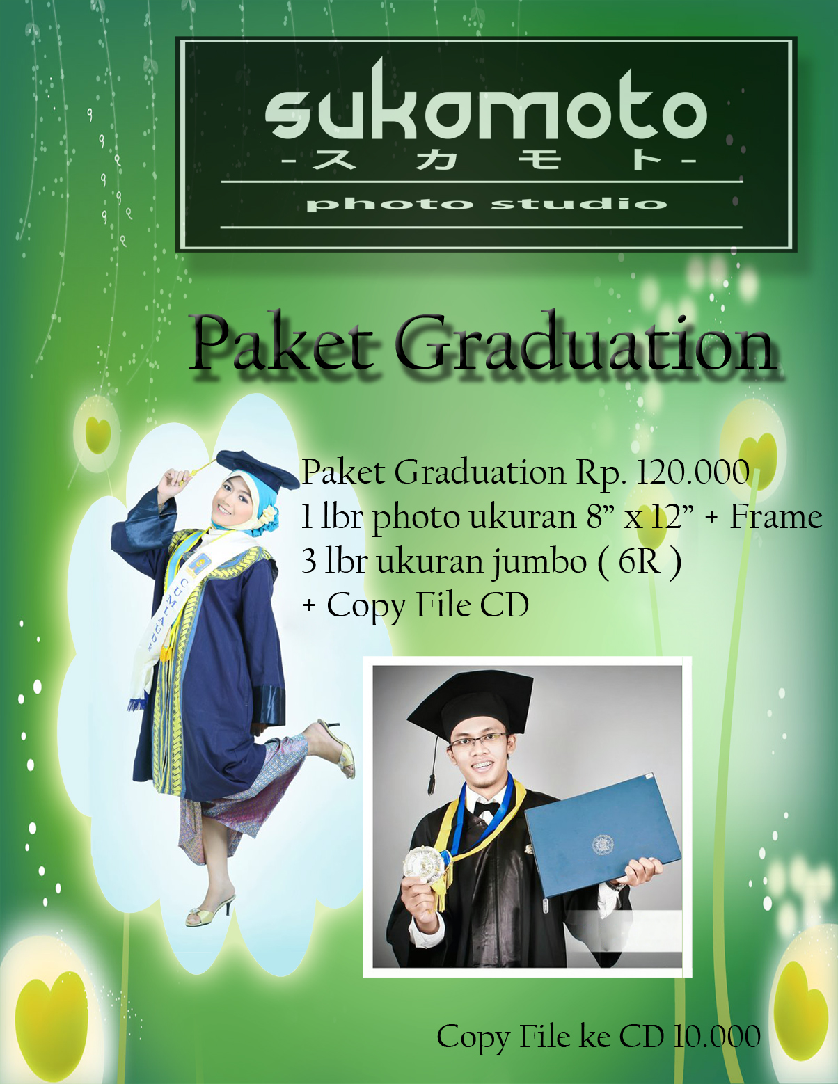 Harga Paket Sukamoto photo studio