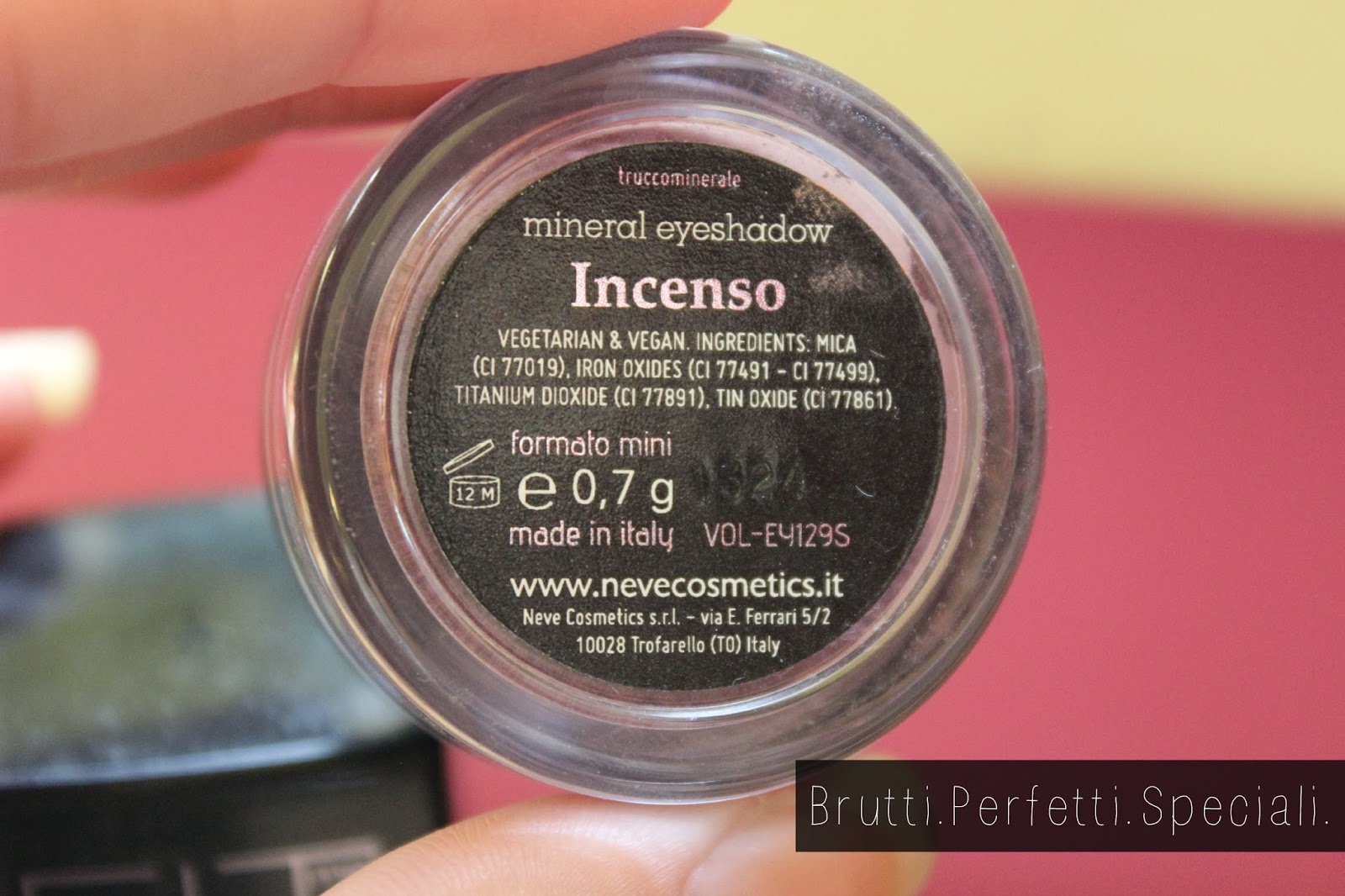 Neve Cosmetics- Make up Tutorial | Brutti.Perfetti.Speciali.