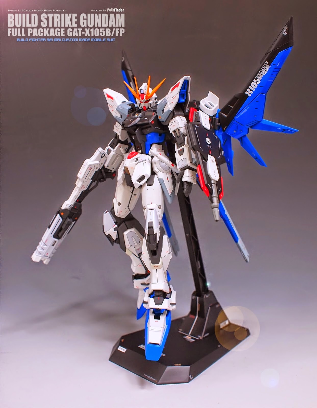 Gundam Family: 1/100 MG Build Strike Gundam Full Package "Freedom ...