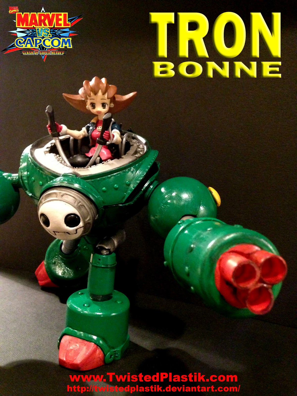 Twisted Plastik: Tron Bonne Custom Figure