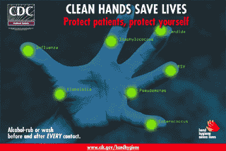 Rightways: Clean hands save lives, wash your hands to combat germs!
