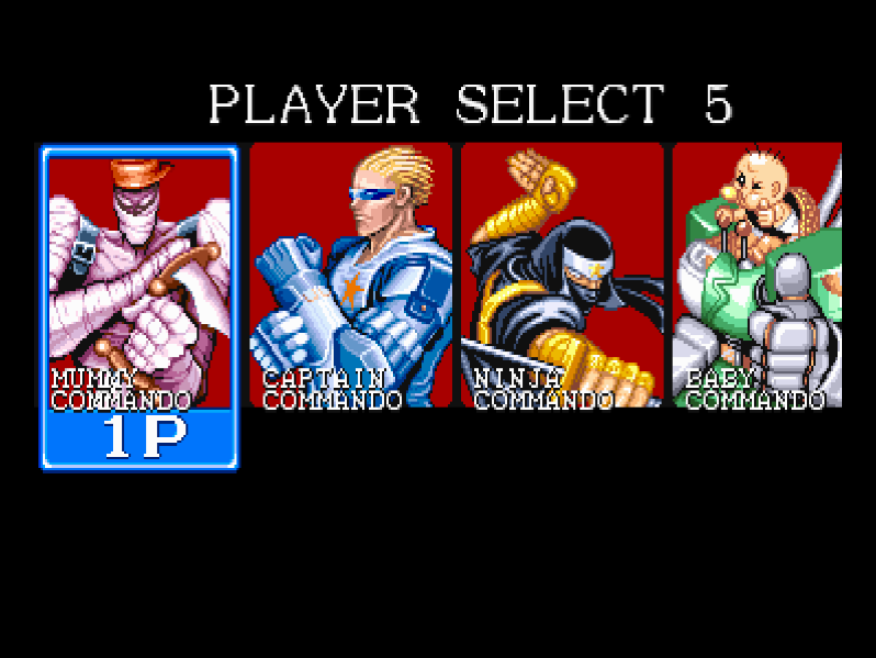 Captain Commando - game rom iso emu ps1 epsxe