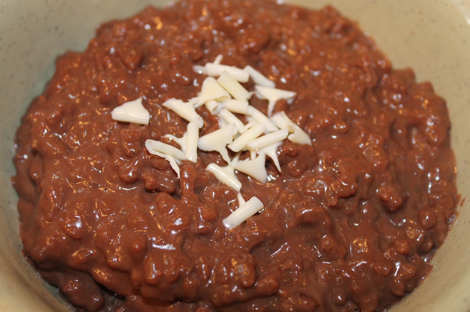 Mélange: Hazelnut Champorado (Chocolate Rice Porridge)