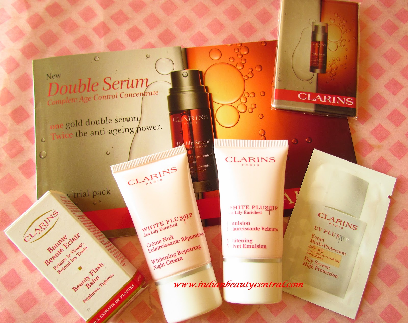 Indian Beauty Central: Clarins Double Serum Complete Age Control ...