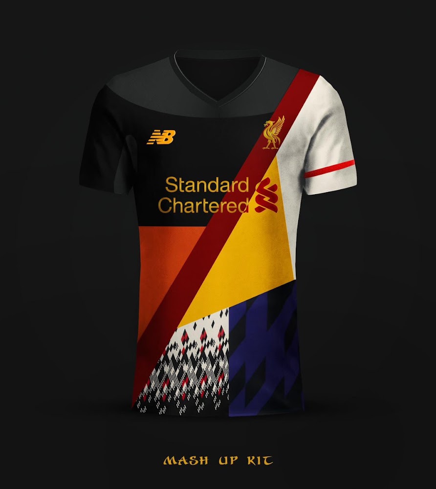 New Balance Liverpool Mash-Up Kit Concept + Modernized Adidas Liverpool ...