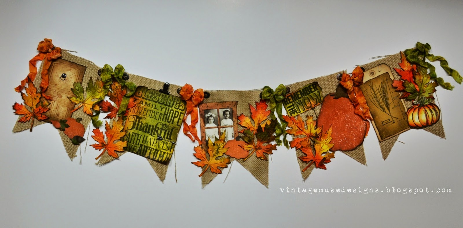 Vintage Muse: Colors of Fall Banner