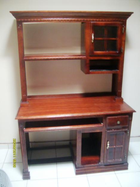 Muebles de madera para computadora - Imagui