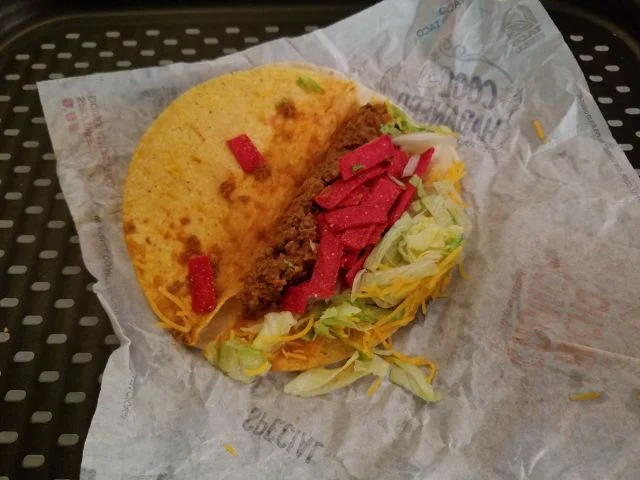 A Closer Look at Taco Bell's Double Stacked Tacos Test Item | Brand Eating