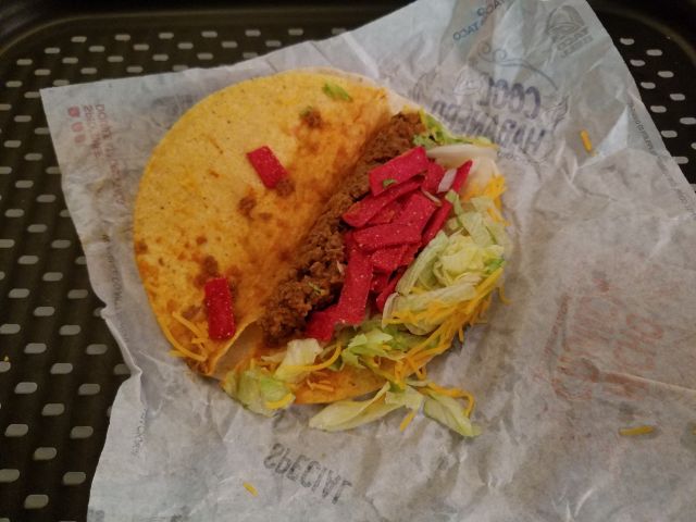 A Closer Look at Taco Bell's Double Stacked Tacos Test Item