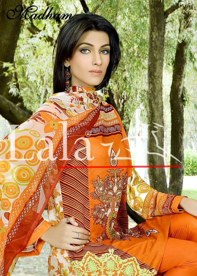 Madham Lawn 2013 Volume 2 By Lala Textile | Summer Lawn Prints By Lala ...