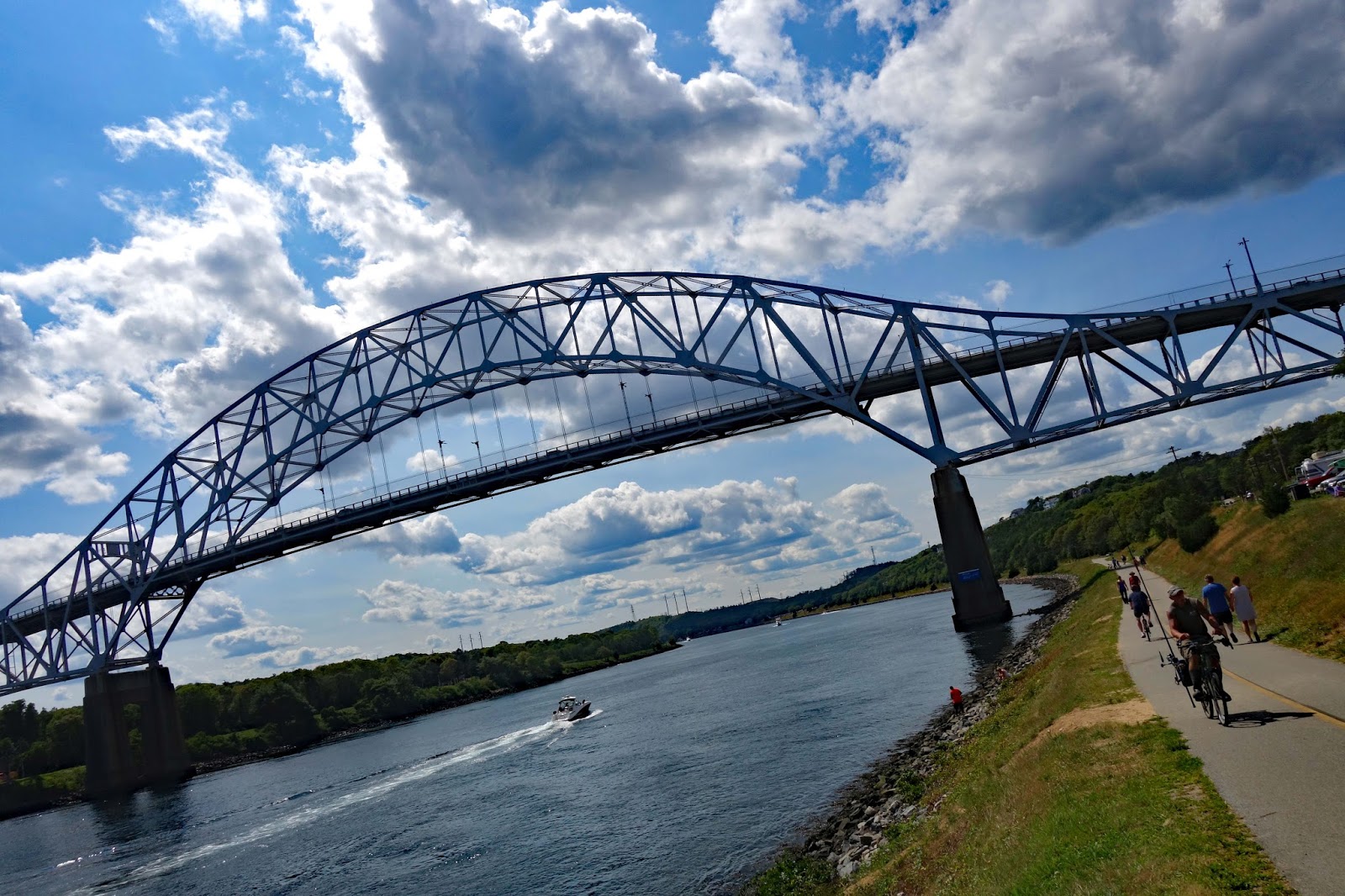 Joe's Retirement Blog: Sagamore Bridge, Cape Cod Canal, Bourne ...