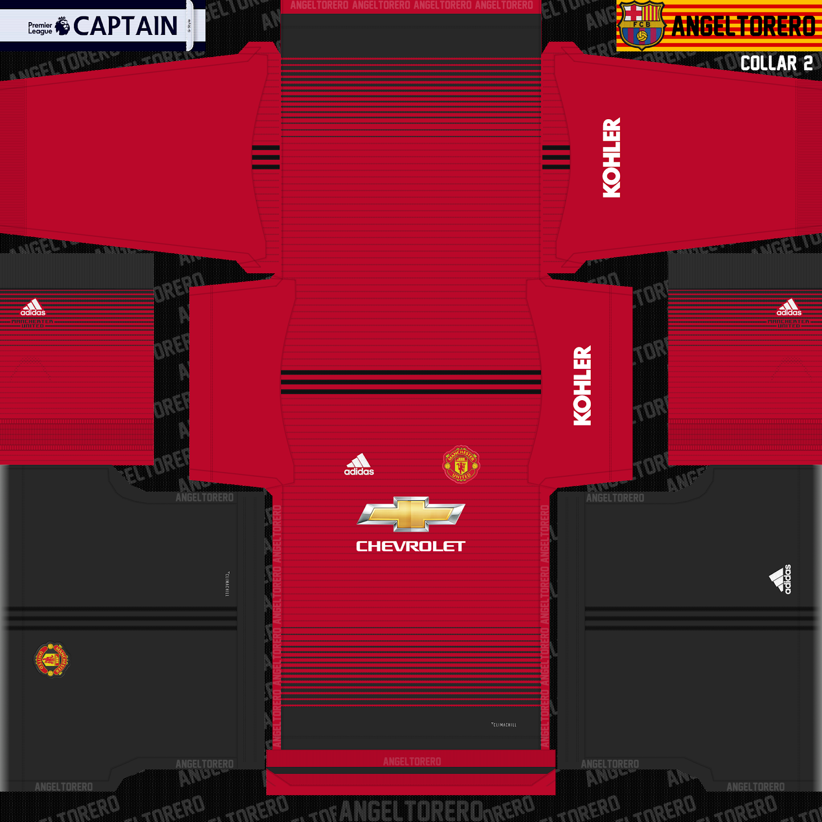 Manchester United 2018 Pes Kits