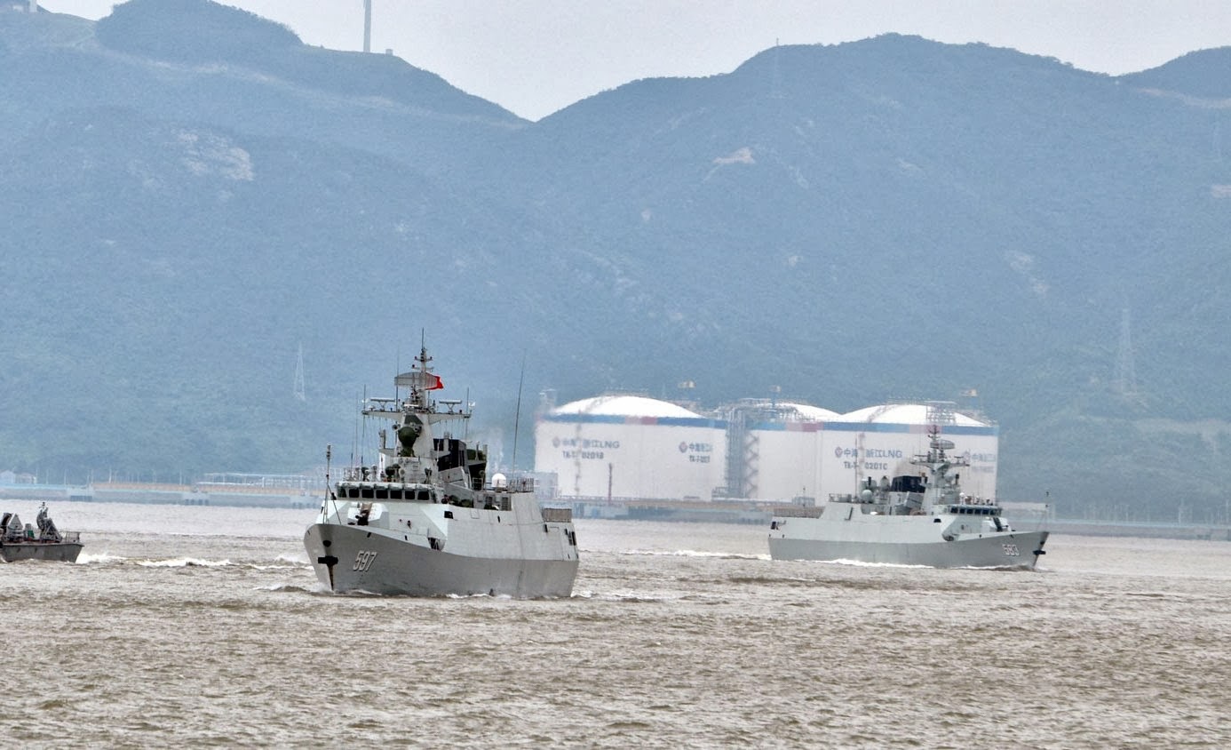 Random Images of Chinese Type 056 Jiangdao Class Light Corvette ...