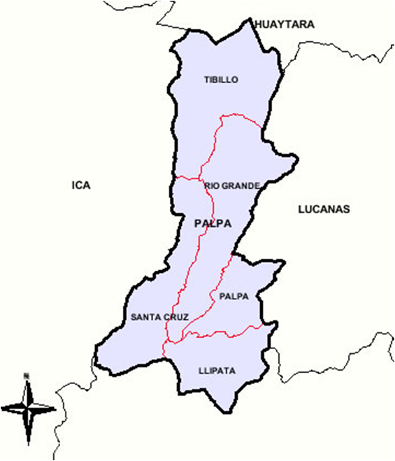 PALPA: PROVINCIAS DE PALPA
