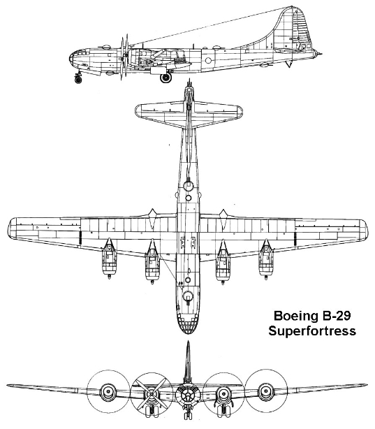 vehículos de la II guerra mundial: Boenig B-29 Superfortress ...