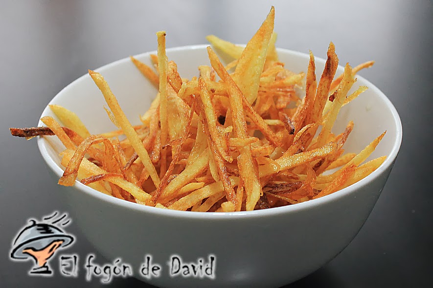 El fogón de David: Patatas paja