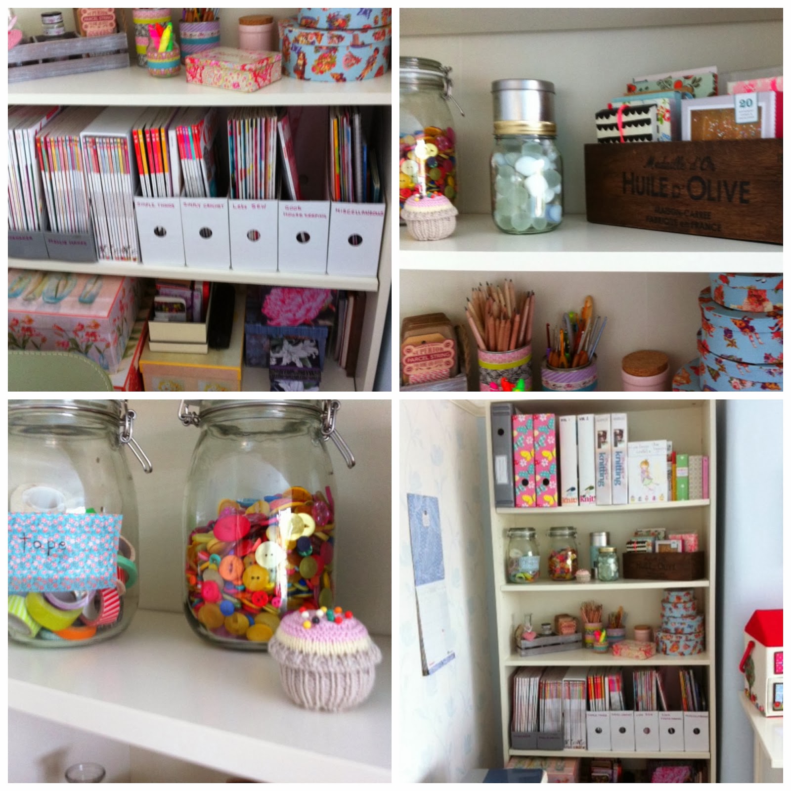 sweetpea family: craft room tidy ................