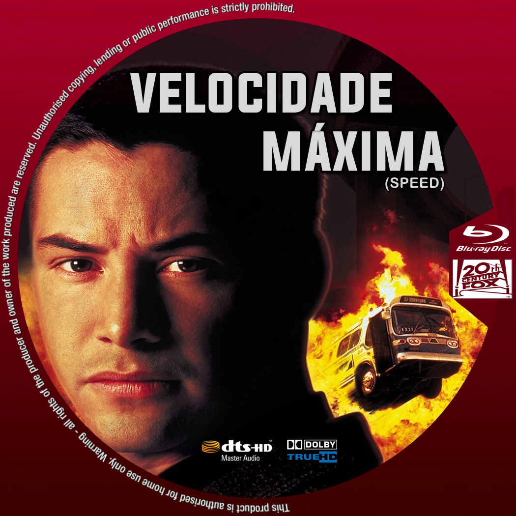 CAPAS DVD-R GRATIS: Velocidade Maxima (1994) - Blu Ray