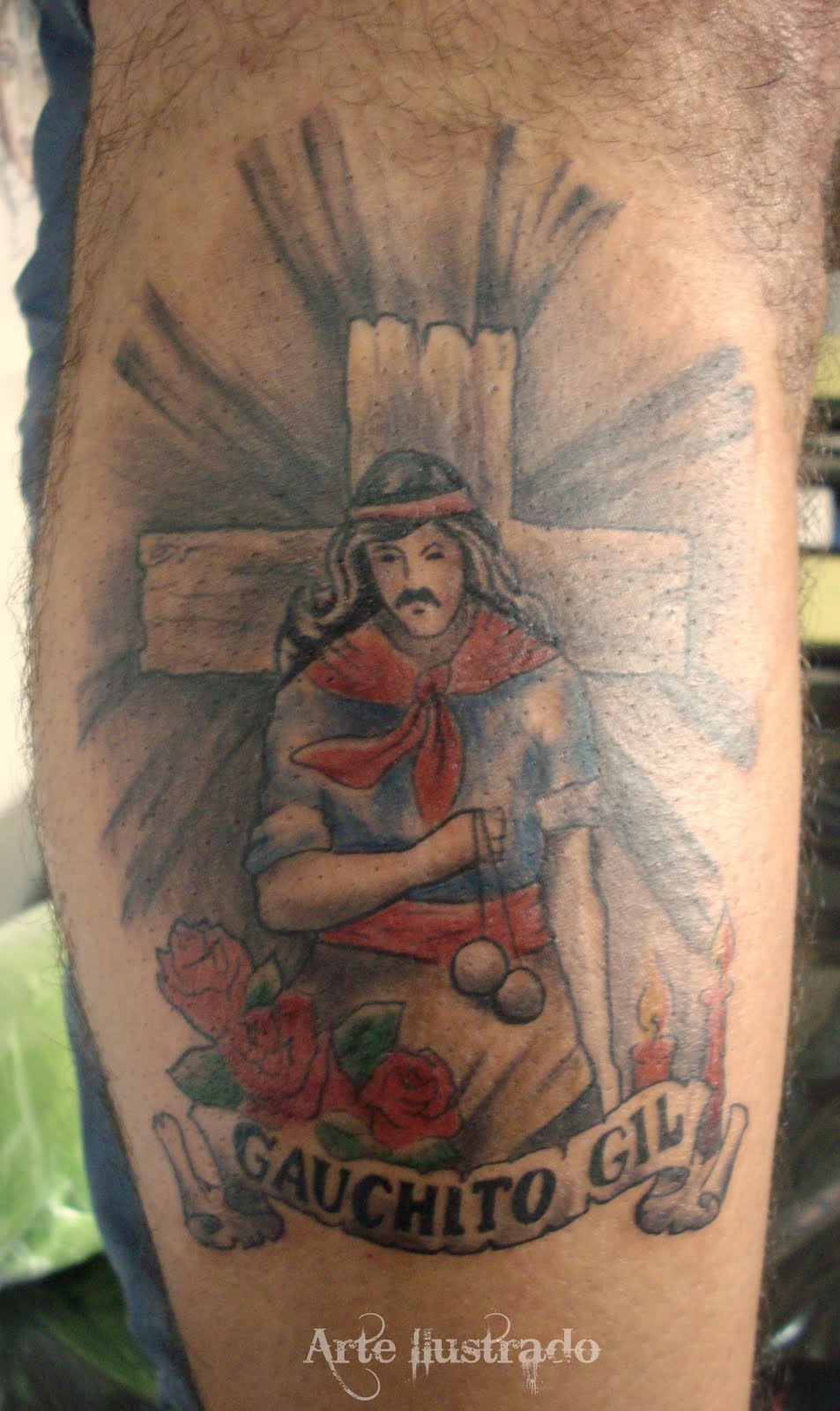 EL ARTE ILUSTRADO: GAUCHITO GIL TATTOO