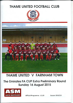 Football Grounds visited by Richard Bysouth: Thame United FC
