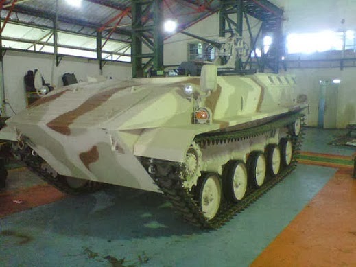 SBS, Tank Pertama Roda Rantai Track Berlapis Baja buatan Indonesia ...