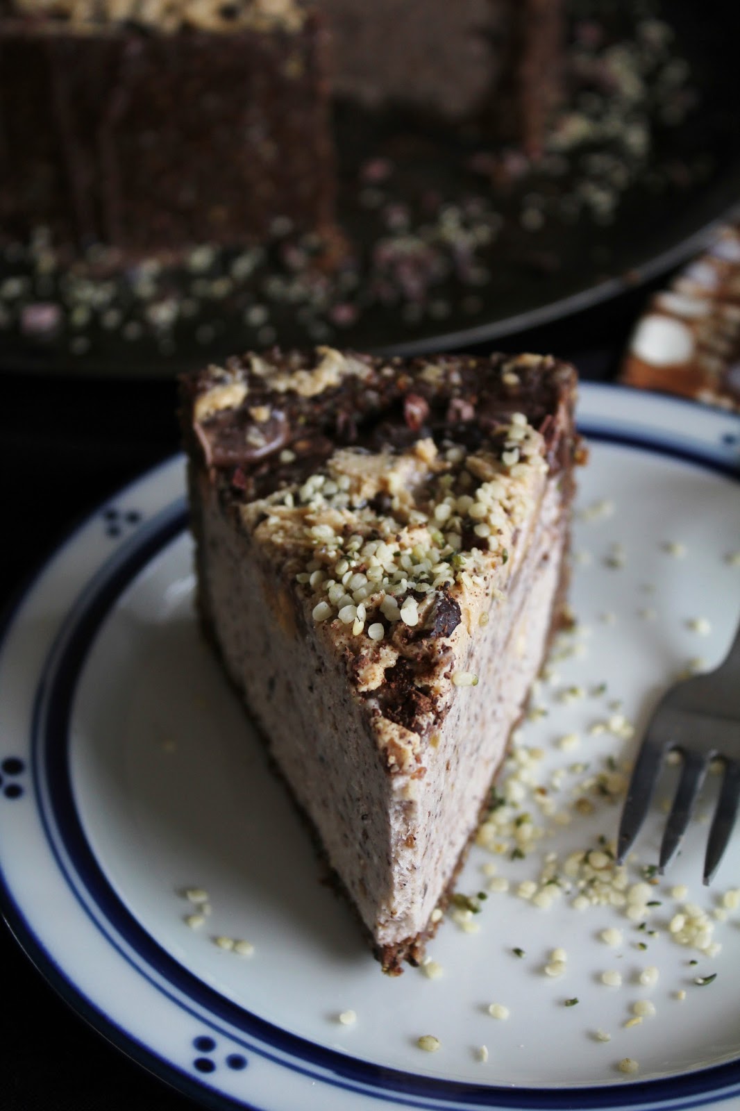 This Rawsome Vegan Life: deep dish chocolate peanut butter ice cream cake
