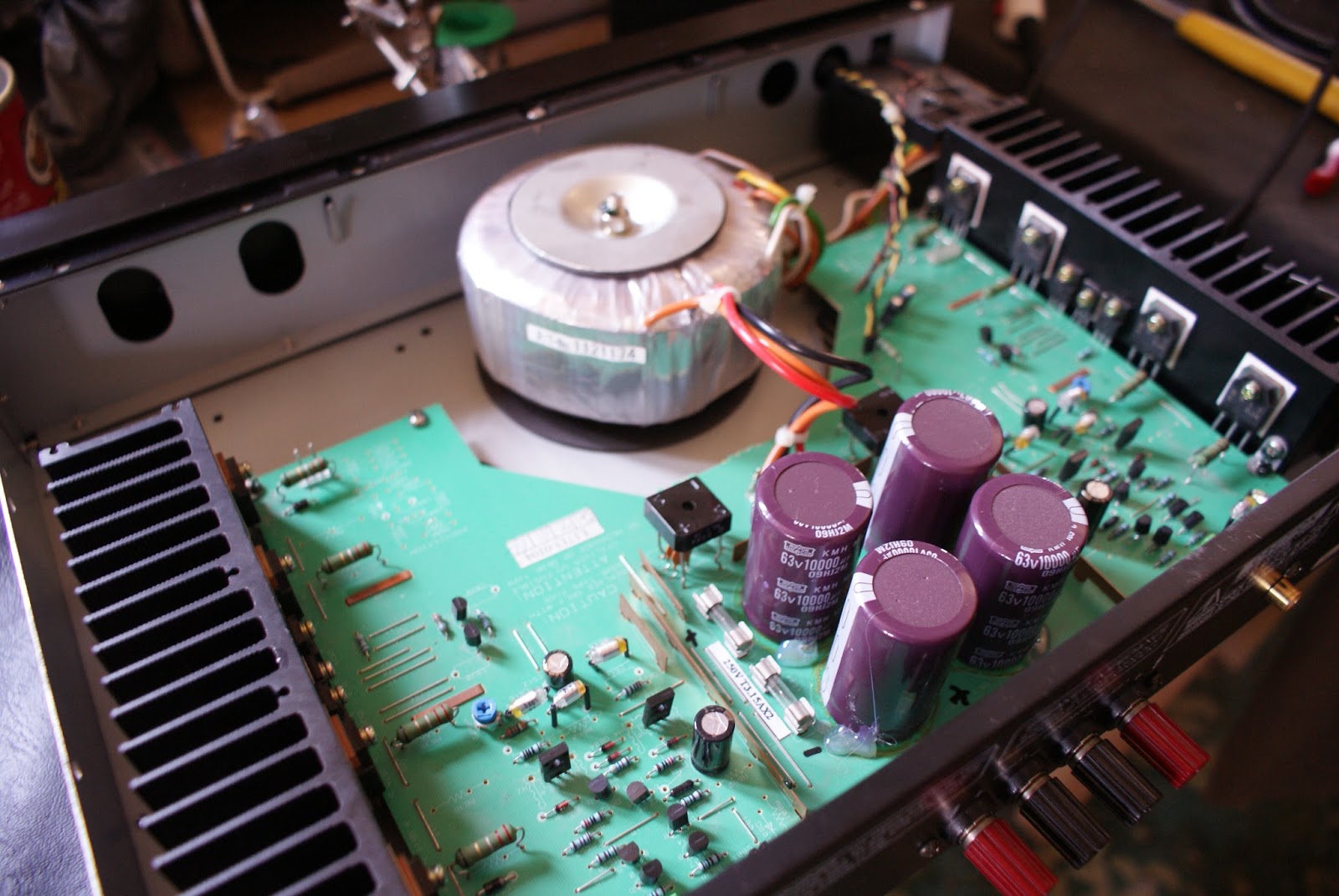 Diyaudio.es: Recap Rotel RB 971-MKII By Diyaudio.es