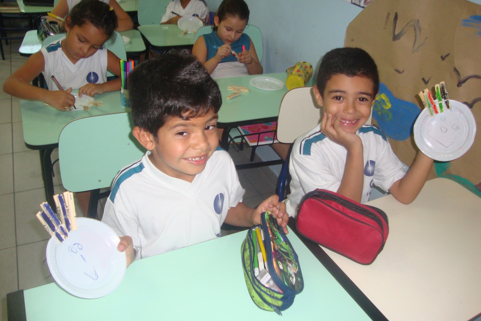 Educação Infantil & Ensino Fundamental I: Jogo "Careca Cabeludo" - 1º Ano B