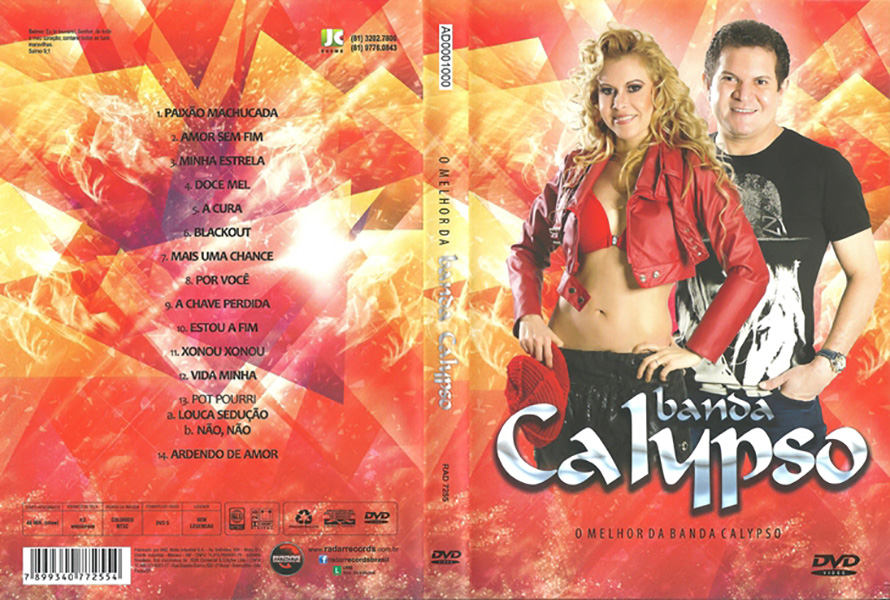 DVD: Banda Calypso - O Melhor da Banda Calypso - Encartes Pop