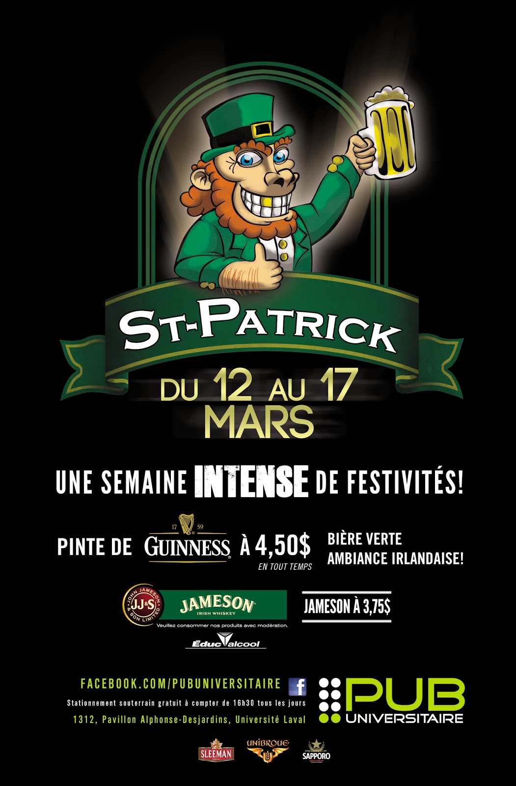 Chez Jean-Michel: PORTFOLIO - SAINT-PATRICK AU PUB