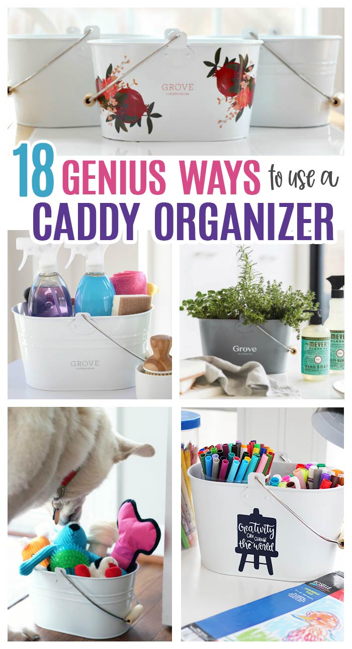 18 Genius Ways to Use a Caddy Organizer | Sunny Day Family
